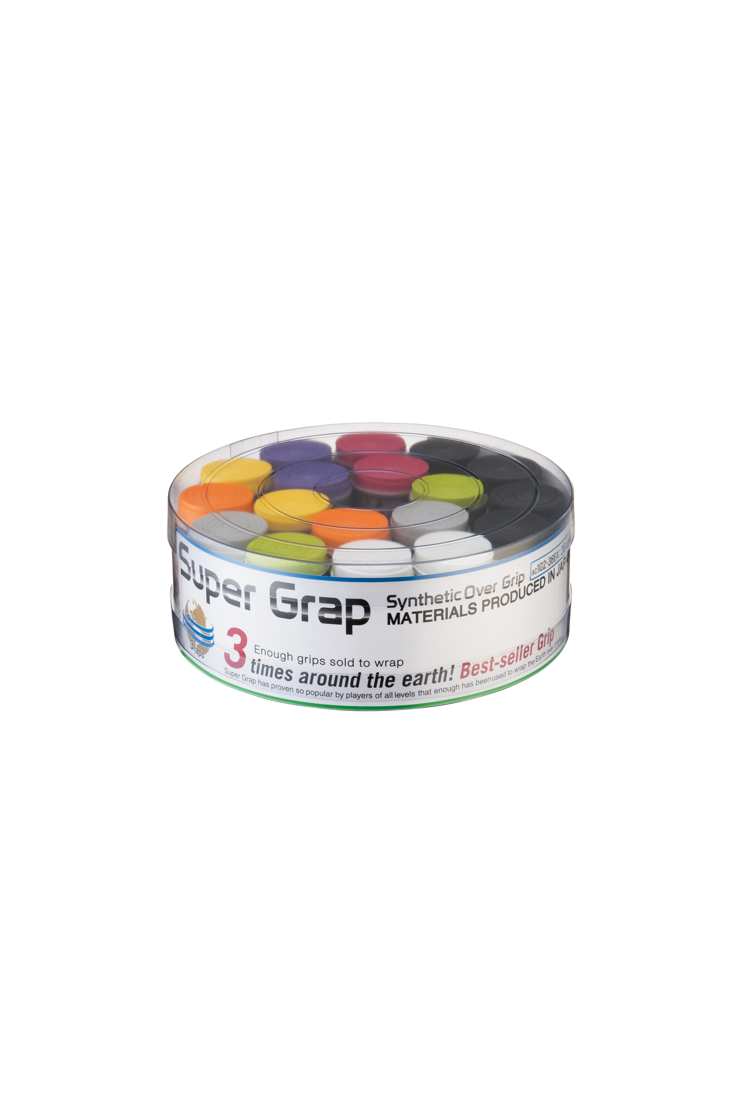 YONEX Super Grap Grip (AC102-36EX) Assorted 36 Pack Coil