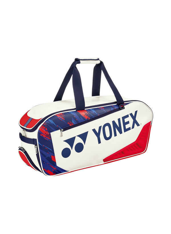 YONEX 2024 EXPERT TOURNAMENT BAG BA02331WEX White / Red Color Delivery Free