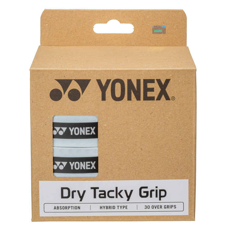 YONEX Dry Tacky Grip (30 pieces). AC153-30 Made in Japan White Color