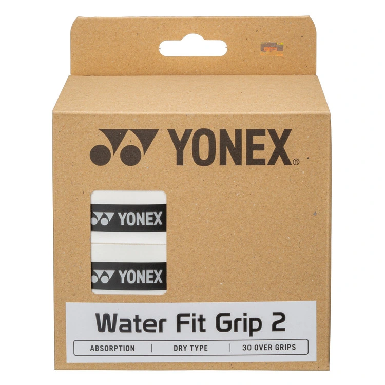 YONEX Water Fit Grip 2 (30 pieces). AC150-30 Made in Japan White Color