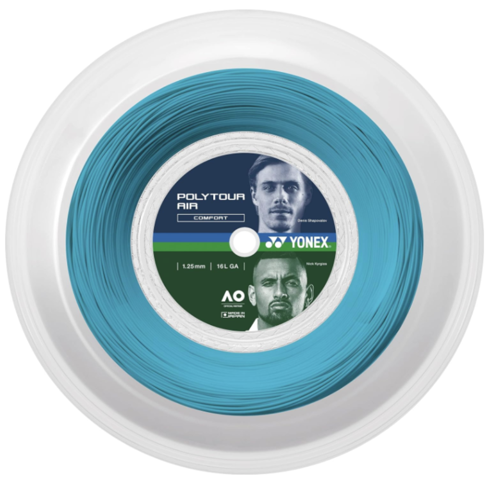 YONEX Poly Tour Air 1.25/125/16L Sky Blue - 200m Coil