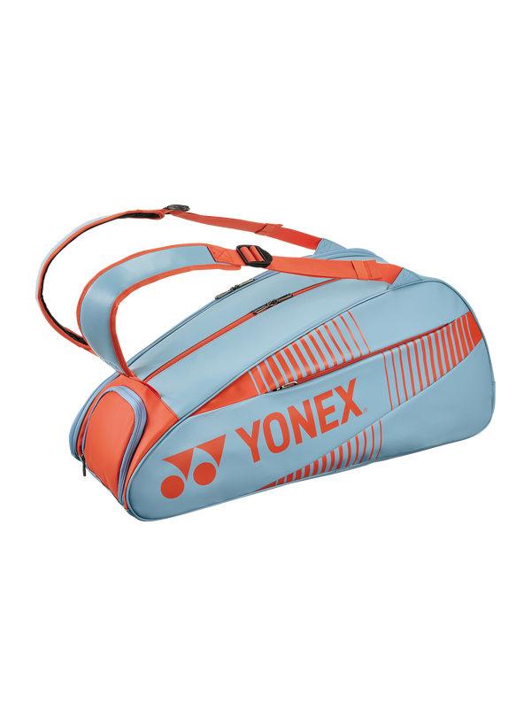 YONEX 2025 BA82426EX Active Racquet Bag 6pcs-Blue Gray Delivery Free