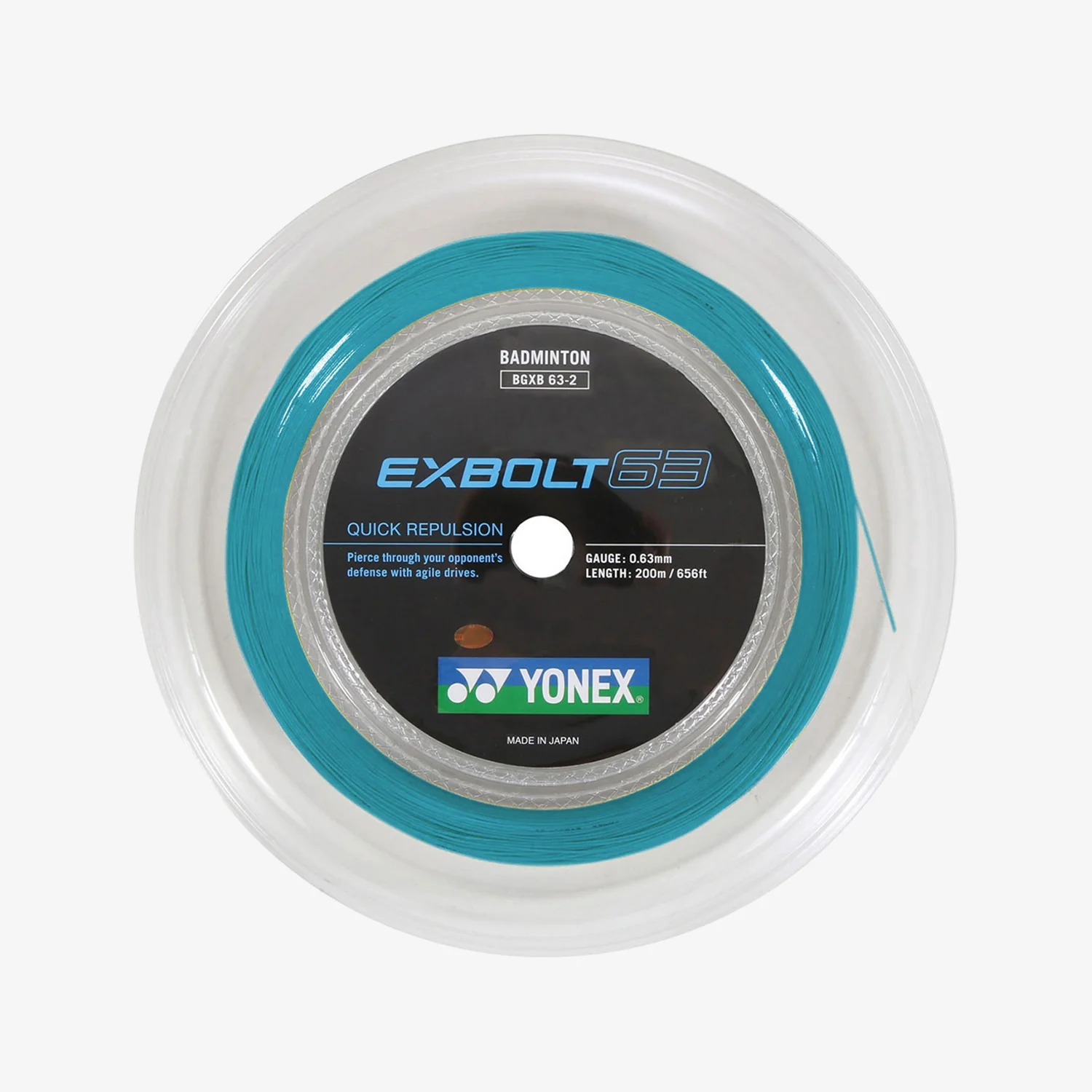 YONEX STRING Reel Exbolt 63 Mint (200m coil)