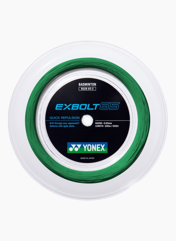 YONEX STRING Reel Exbolt 65 green (200m coil)