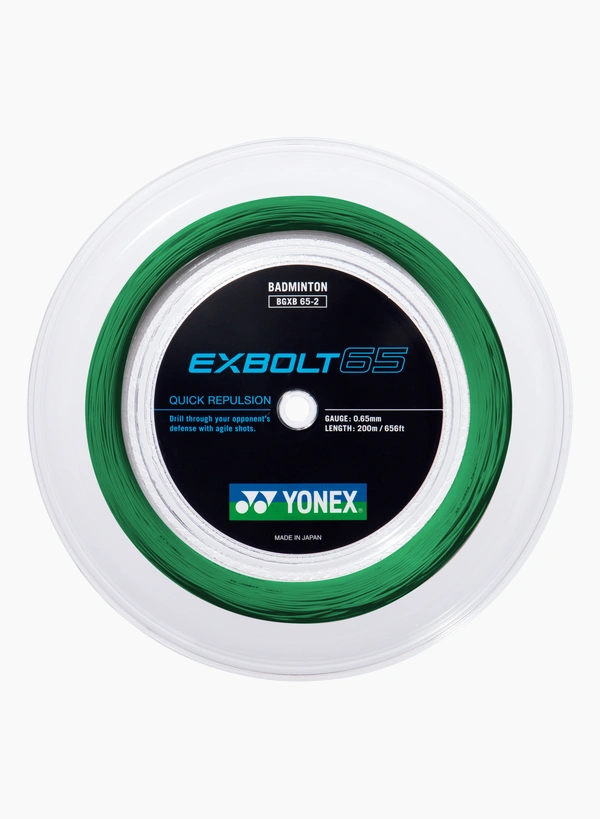 YONEX STRING Reel Exbolt 65 green (200m coil)