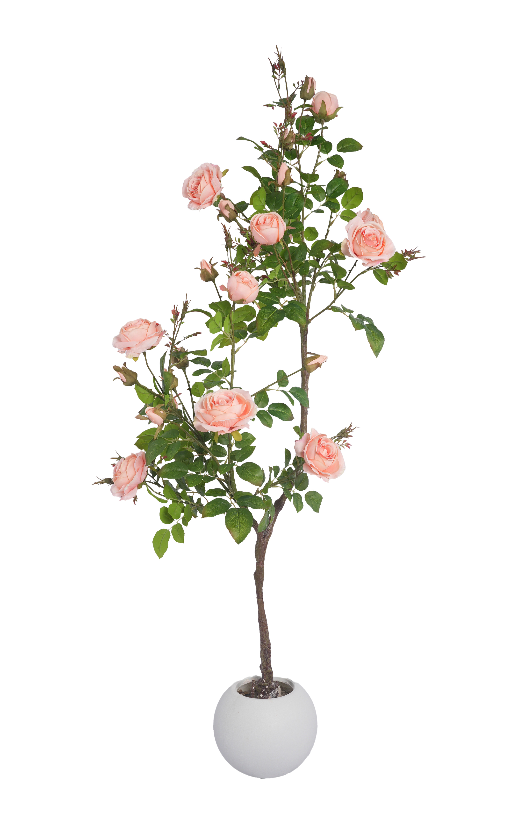140cm 2-Branch Rose Tree