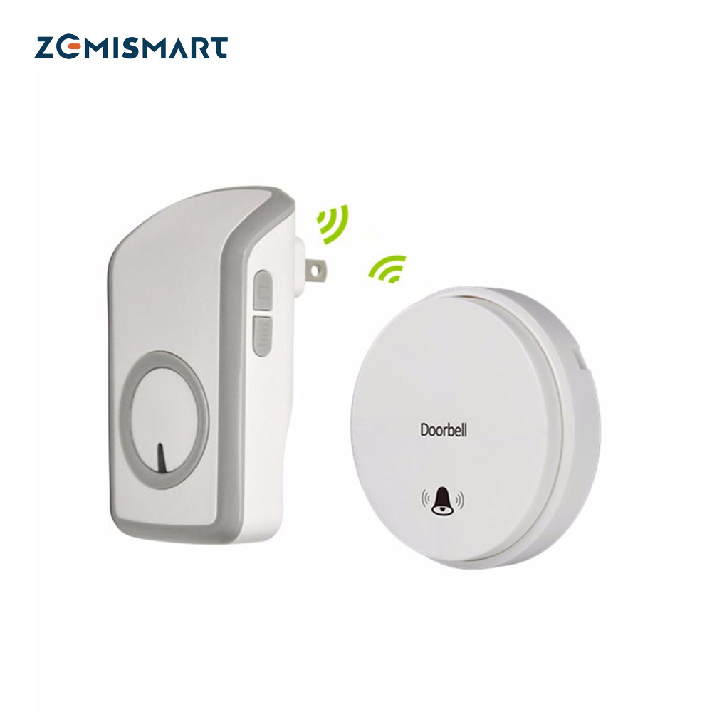 UK Battery-Free Self-Powered Wireless Remote Control Doorbell with Over ...