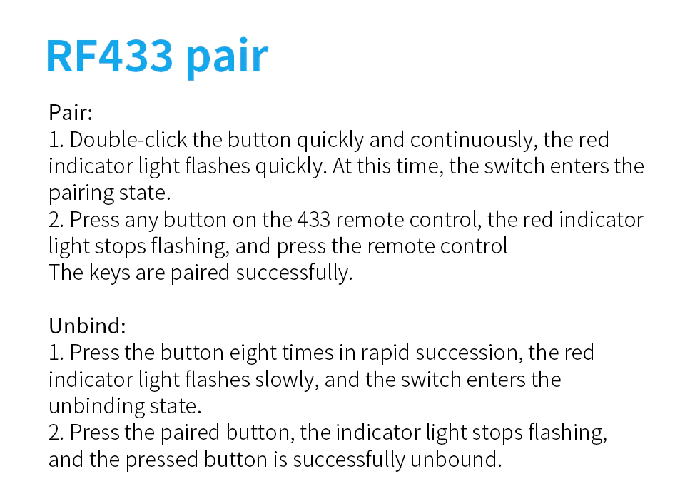 Zemismart Smart Door Lock Switch Tuya WiFi RF433 Push Switch Work with ...
