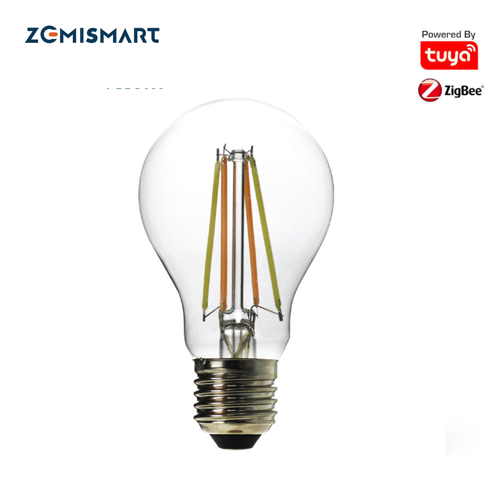 Zemismart Zigbee A60 Dual Color Led Filament Bulb E27 Tuya Smart ...