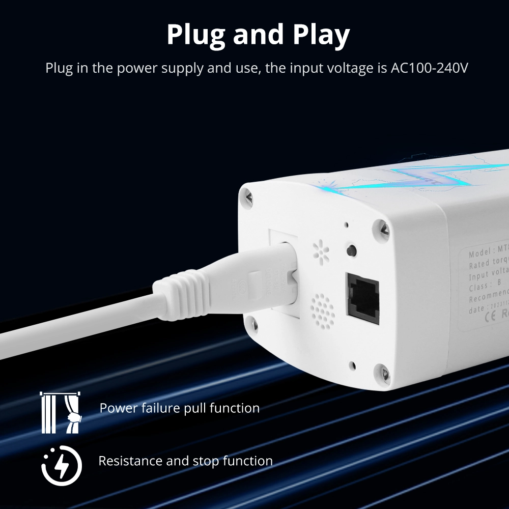 Zemismart Matter over Thread Curtain Motor Remote Control Google Home ...