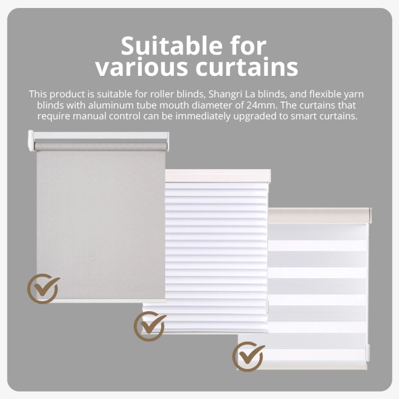 Zemismart Matter over WiFi 2N Roller Shade Blinds Motor Electric ...