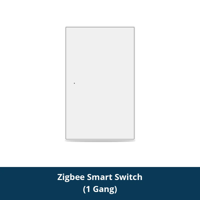 Zemismart Tuya Zigbee Neutral Push Switch Wall Light Switches 1 2 3 4 ...