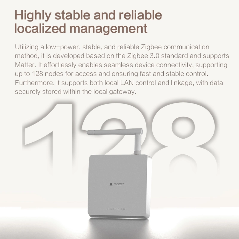Zemismart Matter Zigbee Smart Home Hub Matter Bridge Integrates with ...