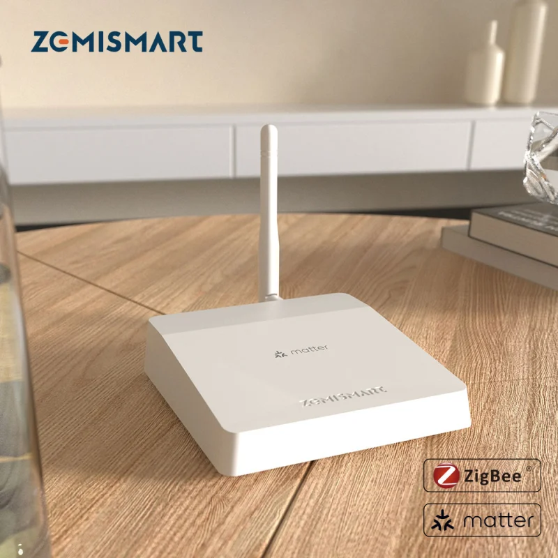 Zemismart Matter Zigbee Smart Home Hub Matter Bridge Integrates with ...