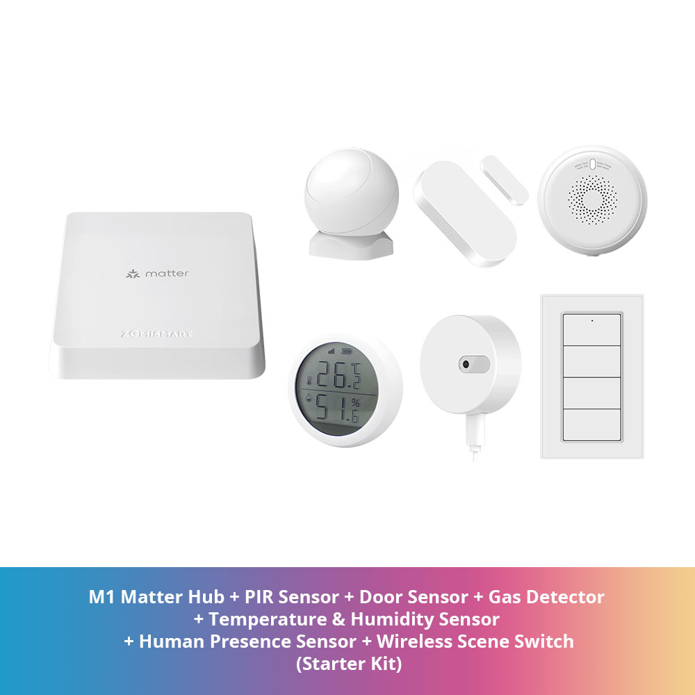 Zemismart Matter Zigbee Smart Home Hub AIBridge Matter Hub homekit ...