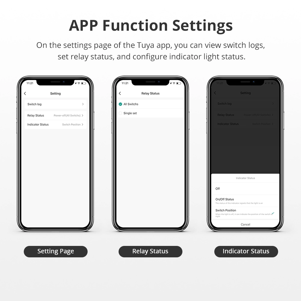 Zemismart Zigbee Neutral Switch Rose Gold Color with Aluminum Alloy ...