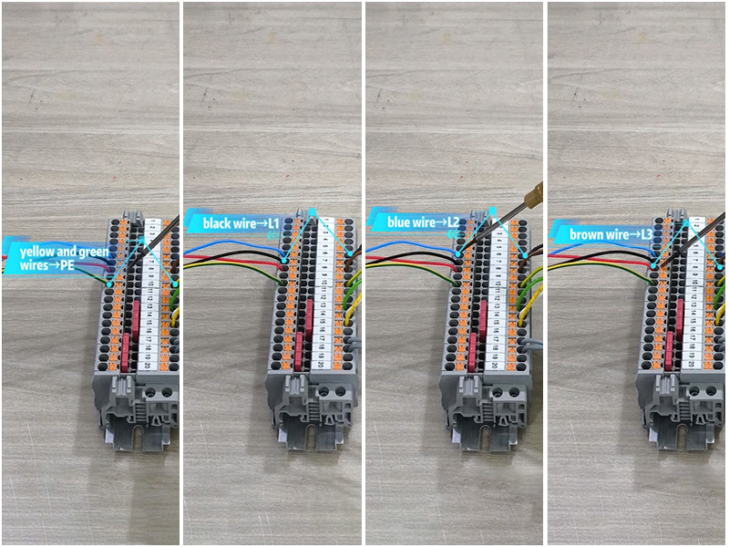 How to Wire a Three-Phase AC Motor?