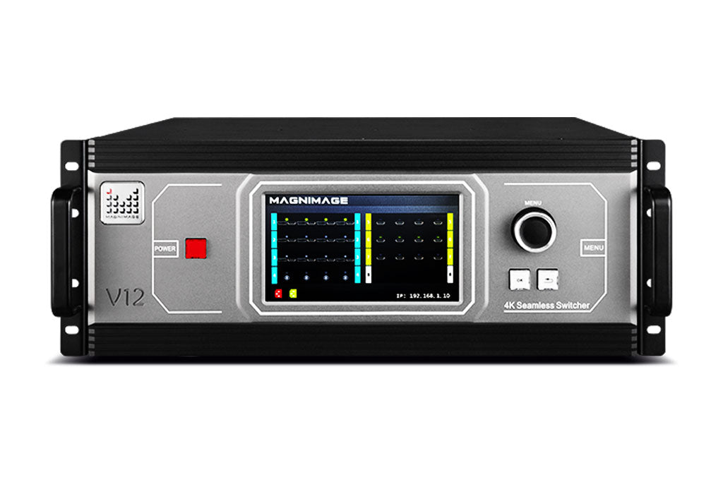 Magnimage MIG-V12 Series 4K Video Seamless Switcher,Home page