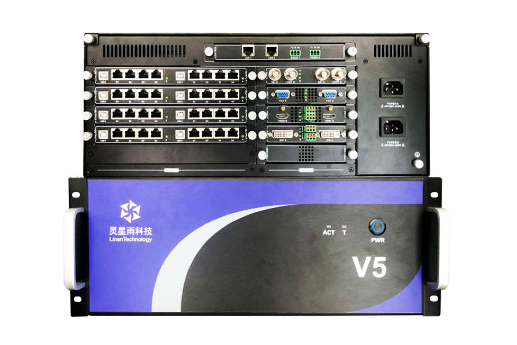 Linsn V5 Series all-in-1 LED Video Processor V5-0818 Splicing Processor ...