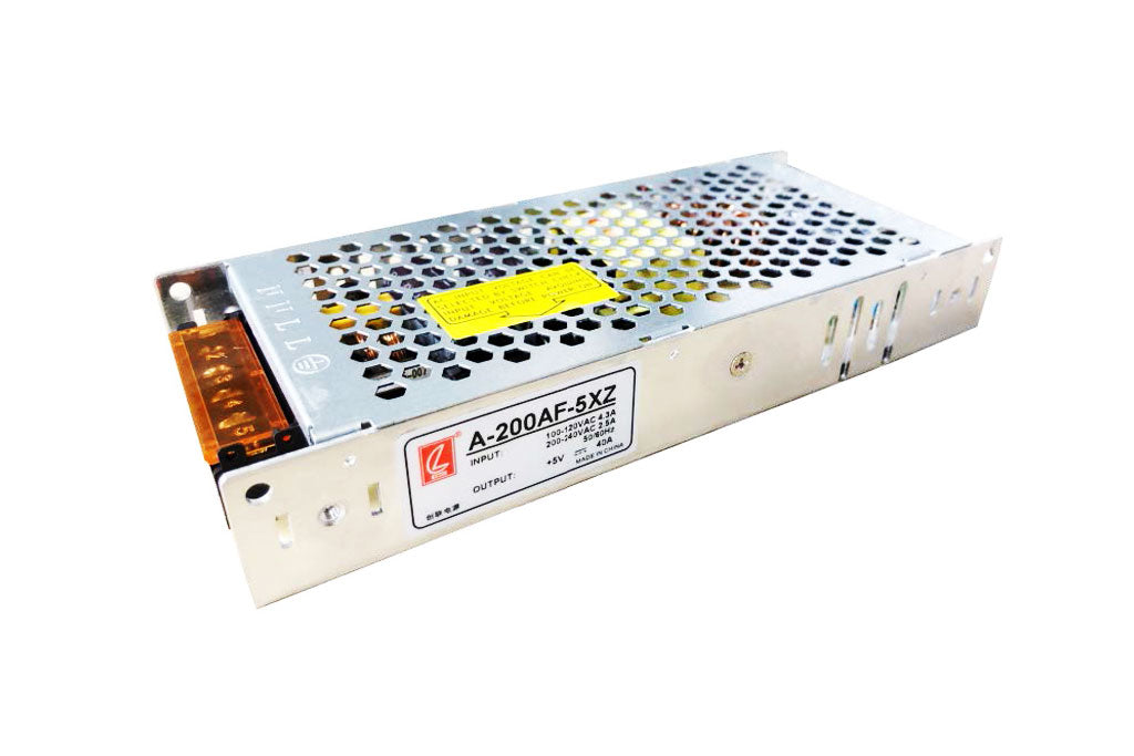 CZCL LED Displays Power Supply A-200AF-5XZ 5V40A Low Profile LED Power ...