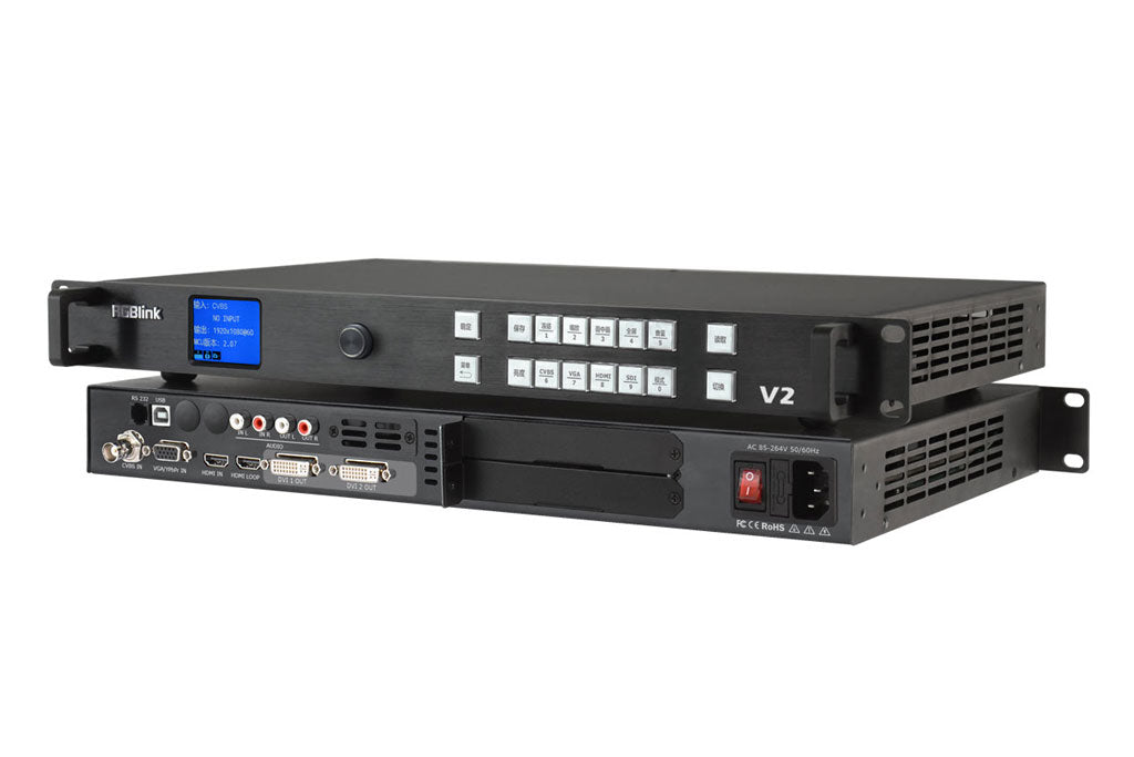 RGBlink V2 LED Video Processor Cost Effective LED Display Controller Streamlined Video Switcher ...