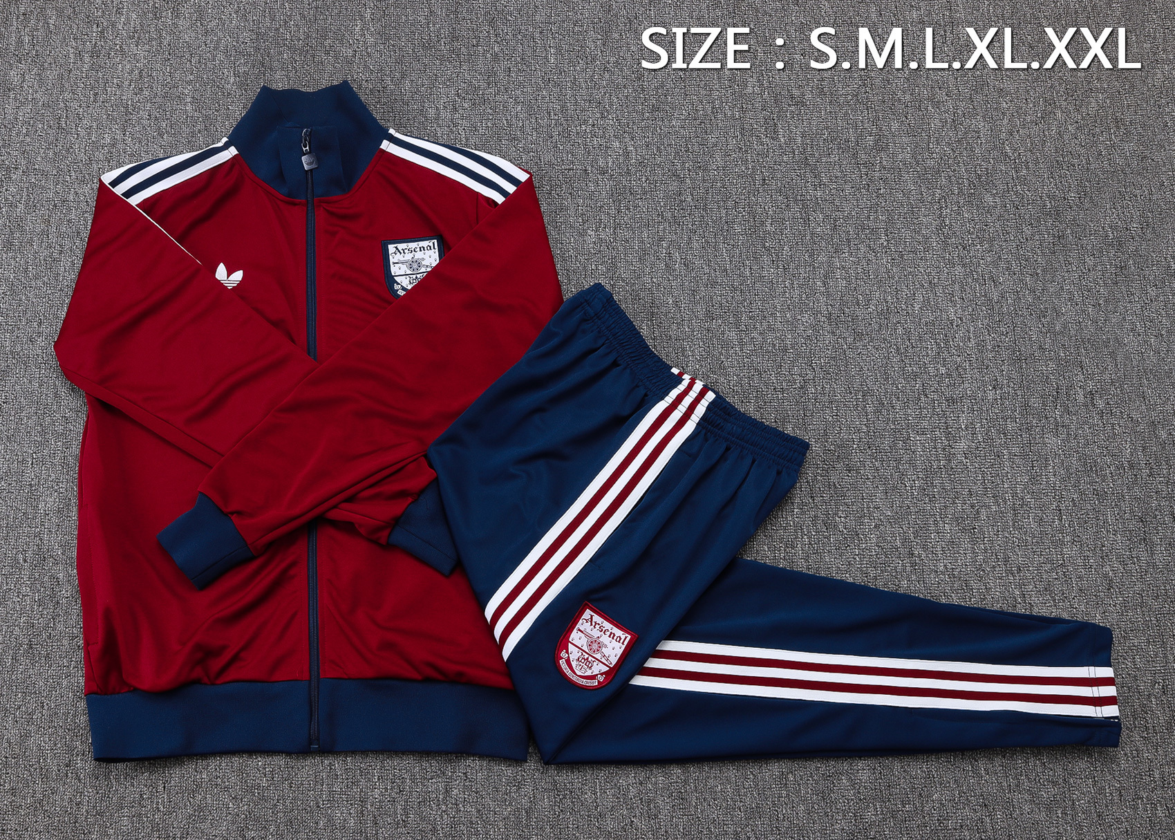 A2537 # 25-26 Arsenal Football Club Jacket Set