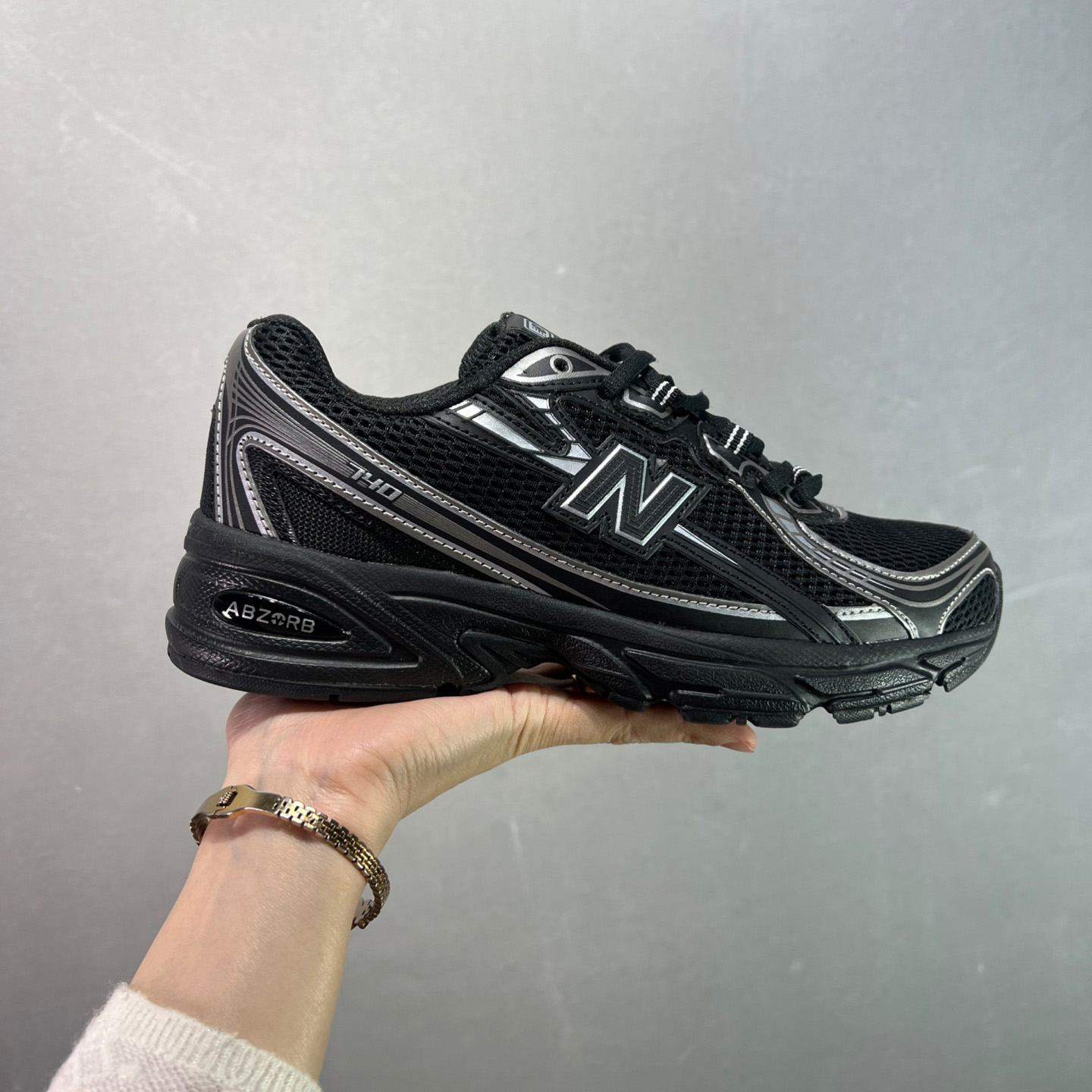 【N-B】 740v2 Black Grey Silver U740BM2,New Balance