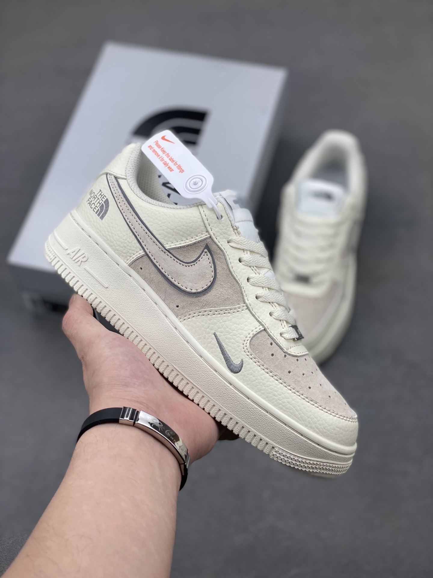 【N-K】North Face × Air Force 1 Low White Low QY6818-551