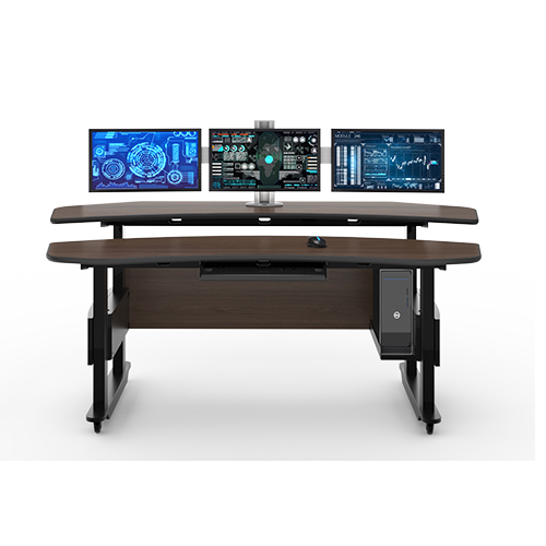 24/7 Sit-Stand Control Room Console