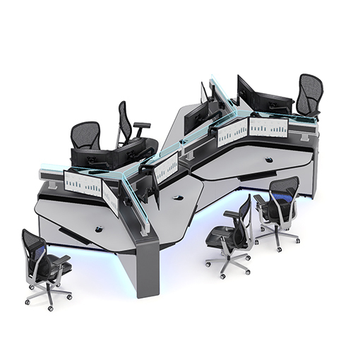 Modular Control Room Consoles For Command Centers