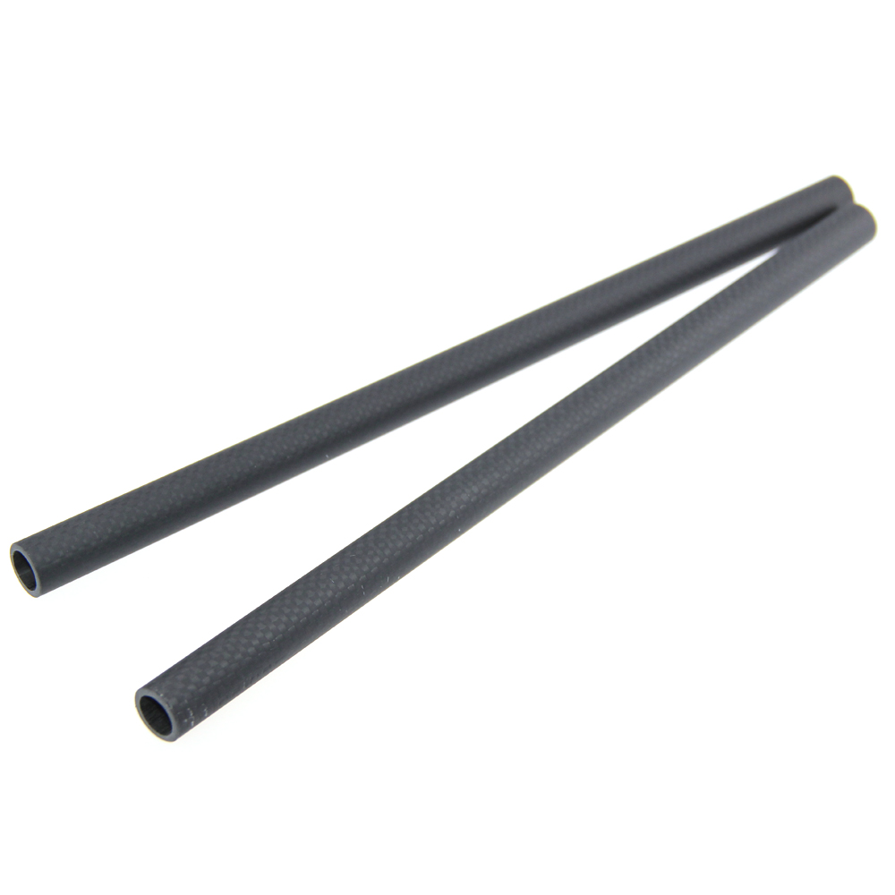 CAMVATE 15mm Carbon Fiber Rods 30cm for DSLR Camera Rig Cage Shoulder ...