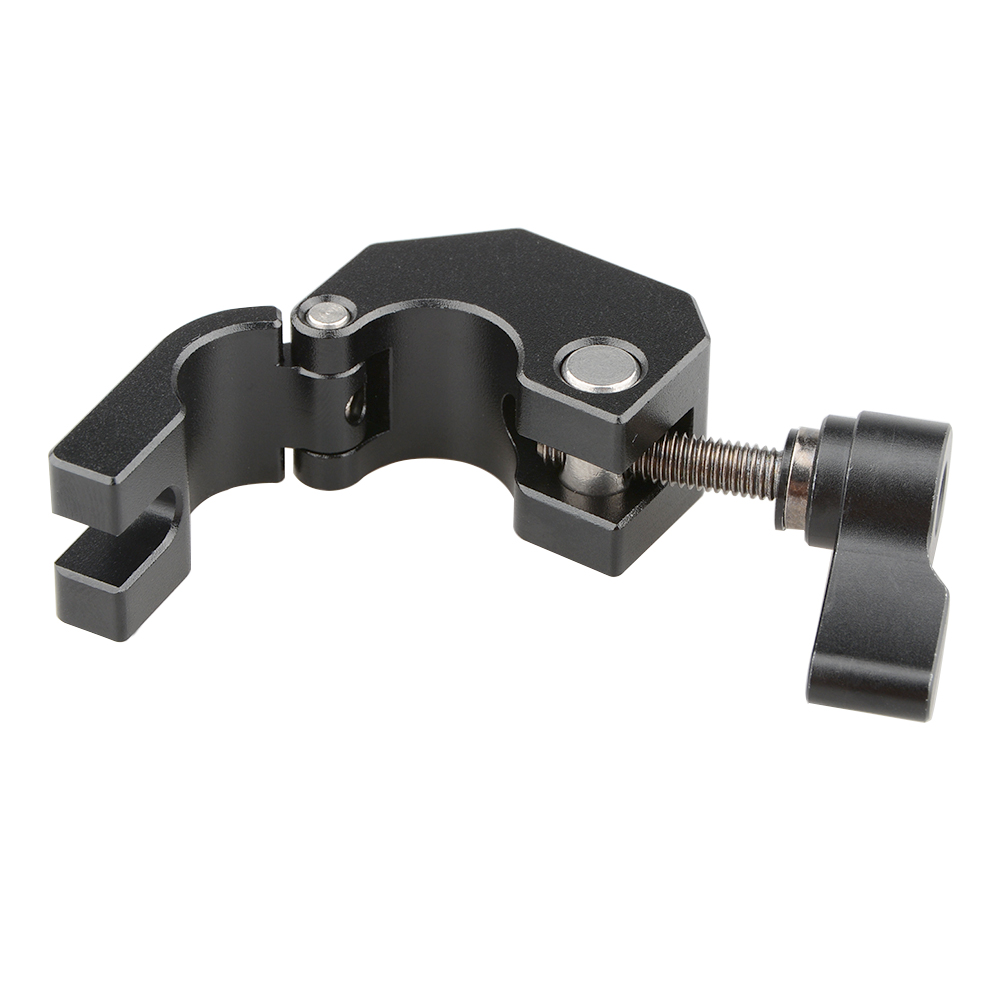 CAMVATE 15mm Quick Release Rod Clamp (Black Ratchet Knob),15mm Rod ...