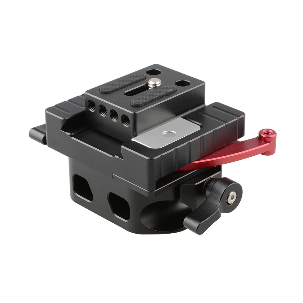 CAMVATE Quick Release Baseplate Rail Mount for 15mm Support System,Base ...