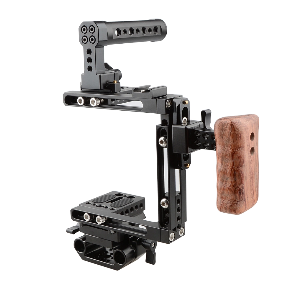 CAMVATE Dual-use Adjustable Cage Quick Release Kit,Camera Cage Kit