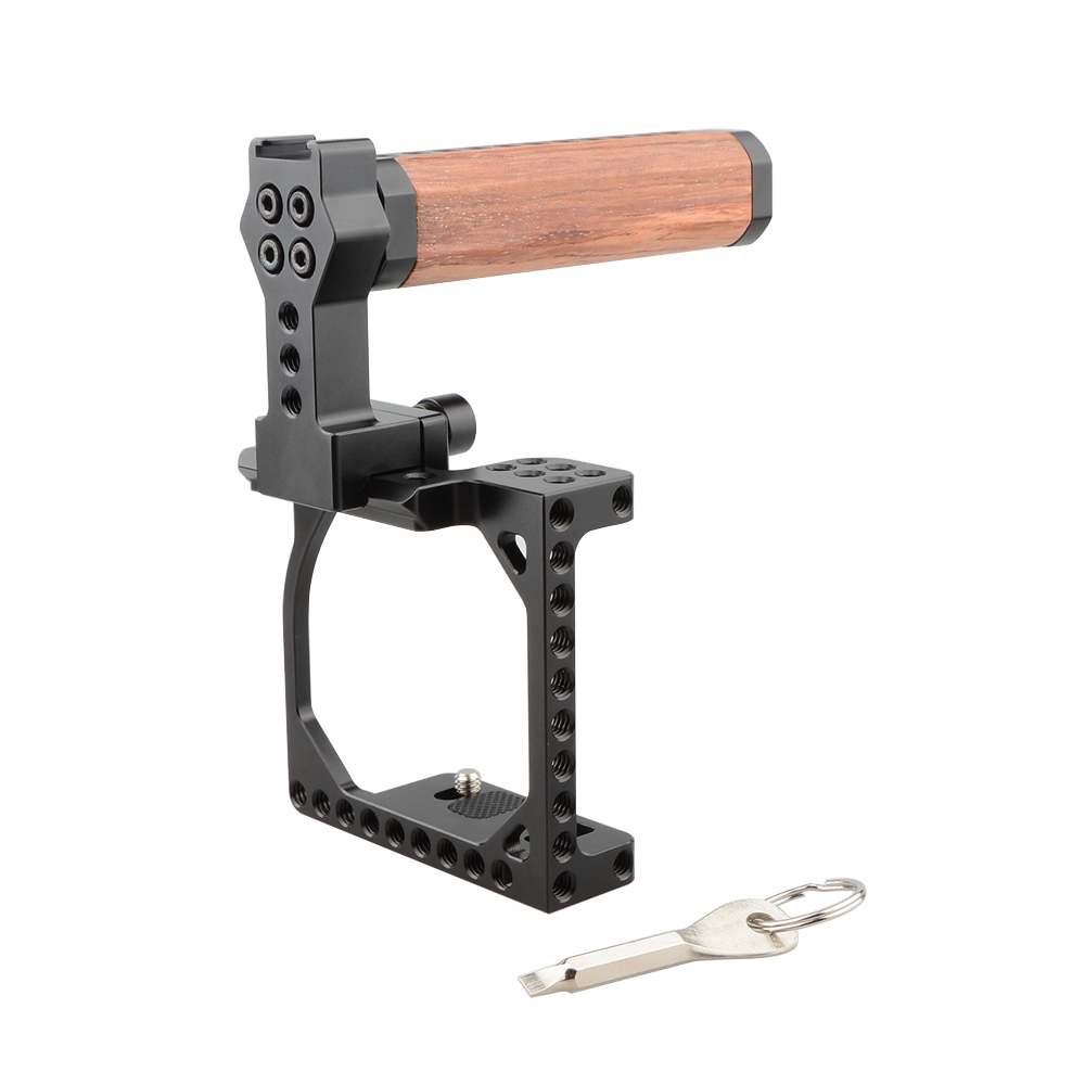CAMVATE Camera Cage Rig With QR Top Handle For Sony A6000 A6300 A6400 ...