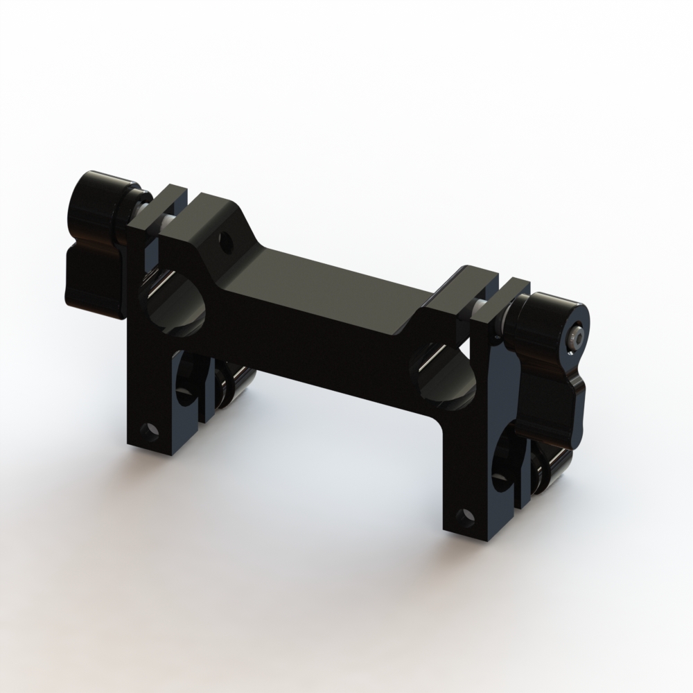 CAMVATE 4-Holes 15mm Rod Clamp For Mutually Perpendicular Rod Setup ...