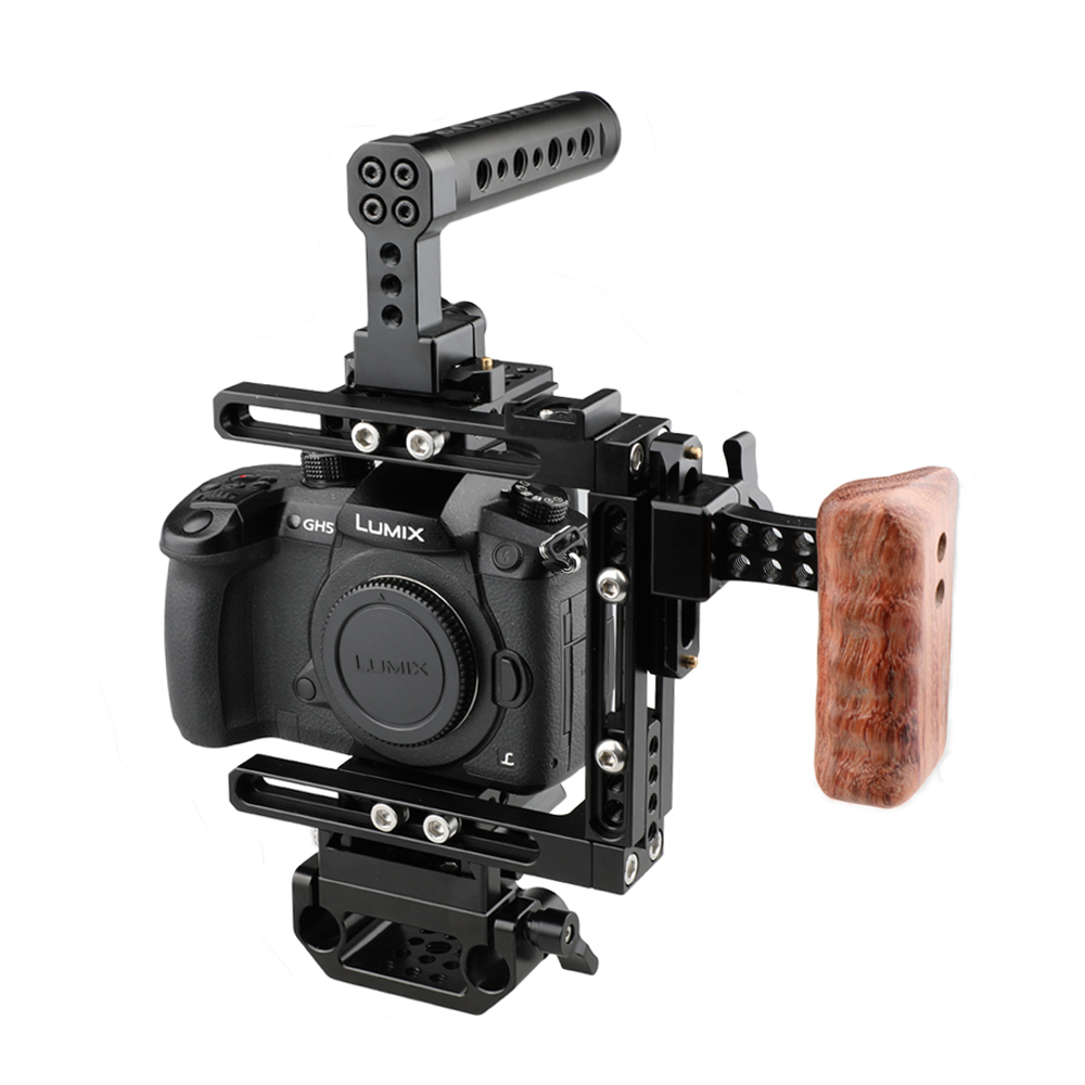 CAMVATE Dual-use Adjustable Cage Quick Release Kit,Camera Cage Kit