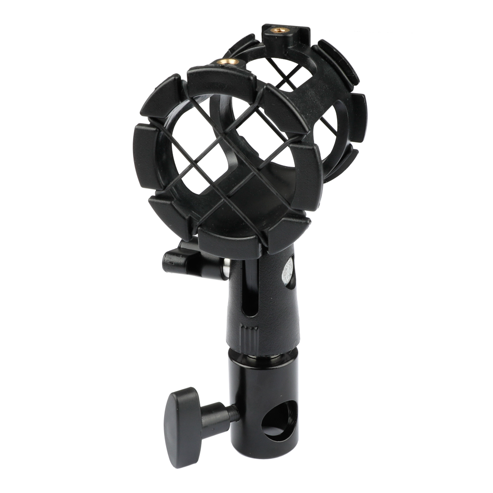 CAMVATE Microphone Bracket Combined With Light Pole Connector ...