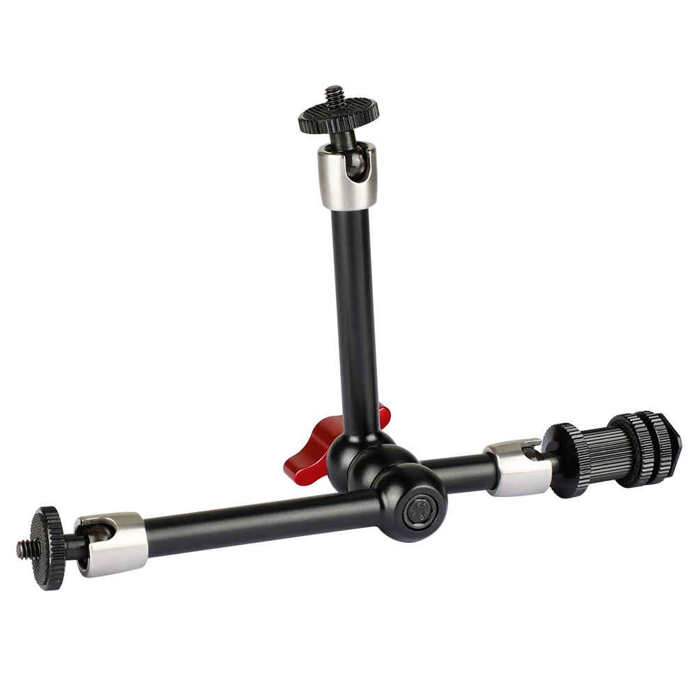CAMVATE Multi-purpose 11" Articulating Magic Arm With Three Arms And ...