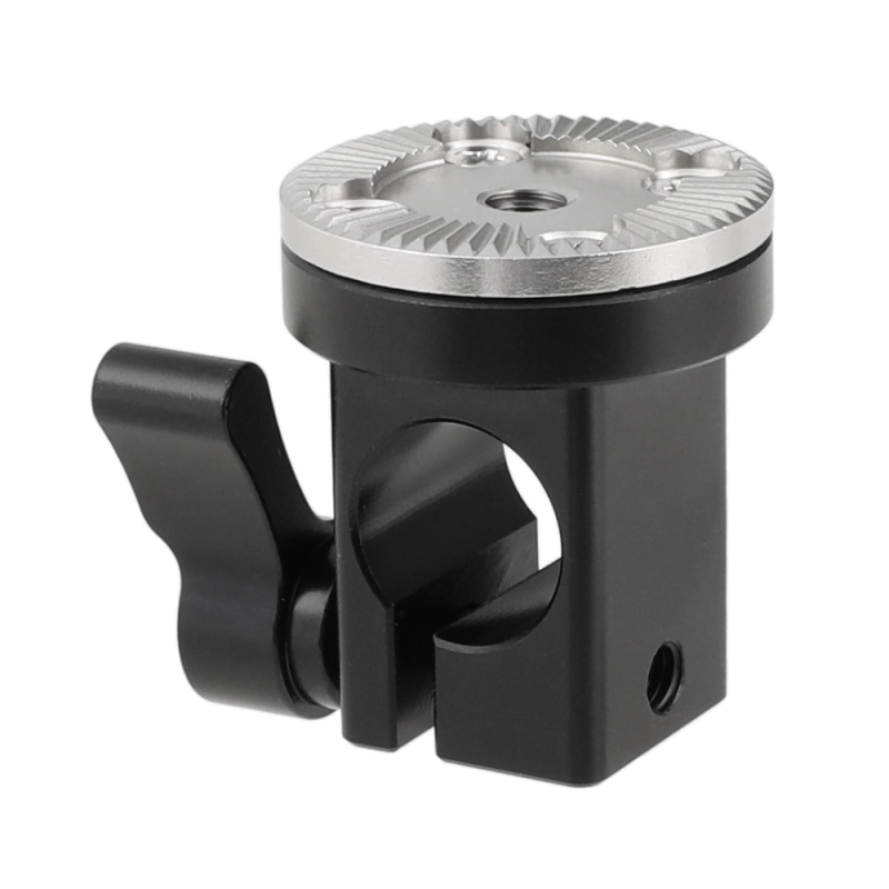 CAMVATE 15mm Single Rail Rod Clamp With M6 ARRI Style Rosette Mount For ...