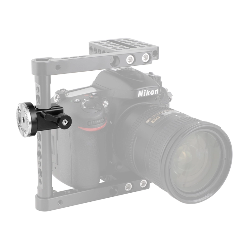 CAMVATE 15mm Single Rail Rod Clamp With M6 ARRI Style Rosette Mount For ...
