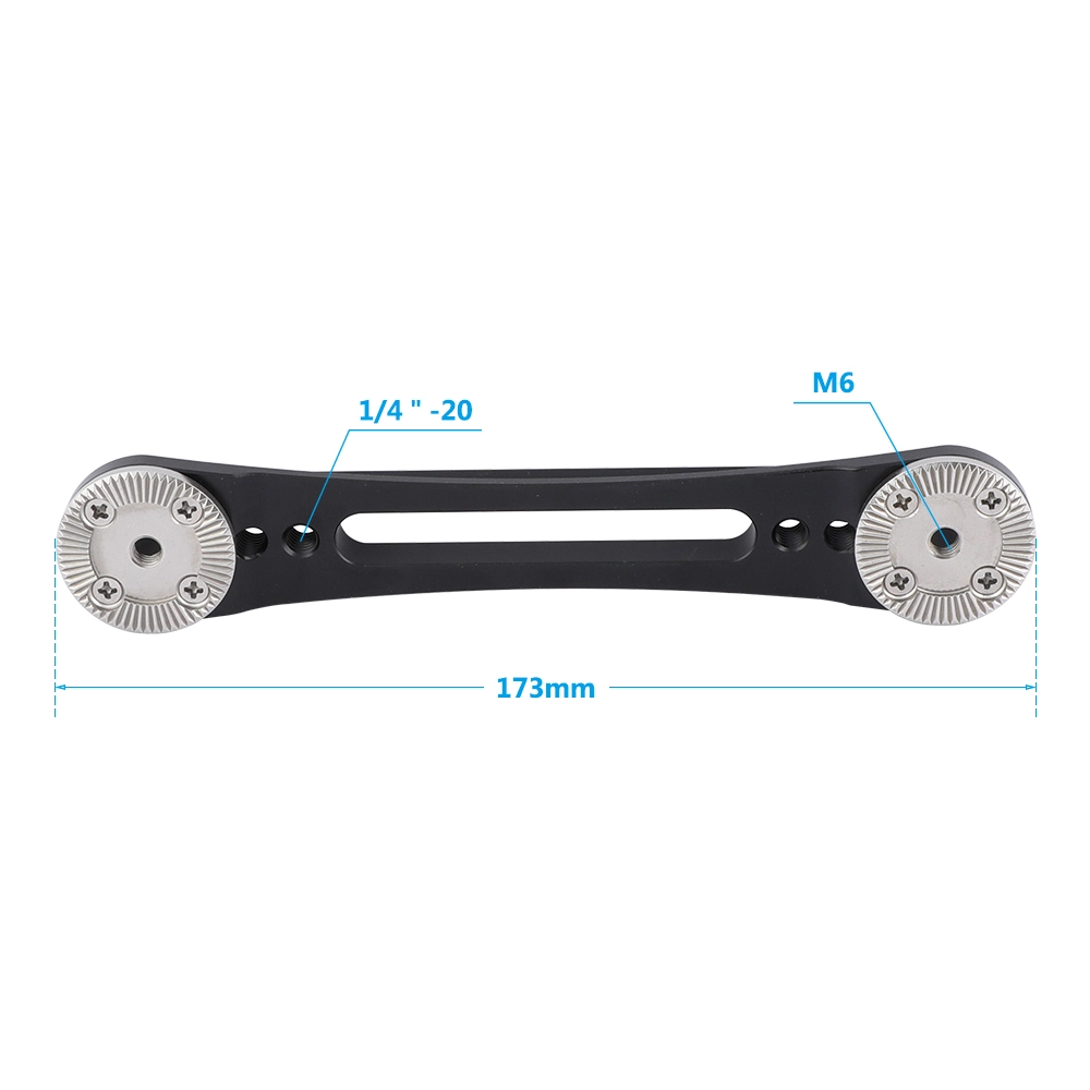 CAMVATE Quick Release NATO Rail Extension Arm With Double-ended M6 ARRI ...