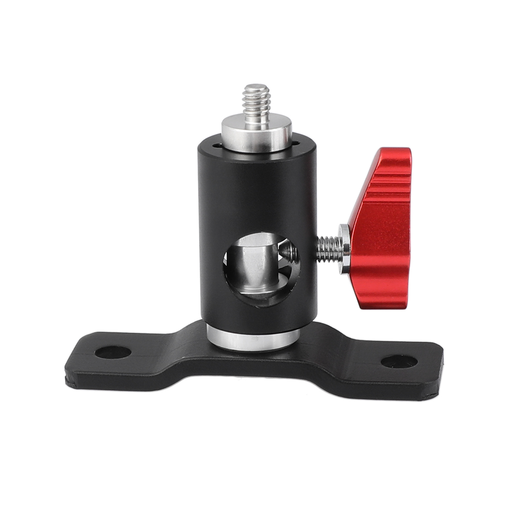 CAMVATE Light Stand Head Adapter + 1/4''-20 Male Screw Connector With ...
