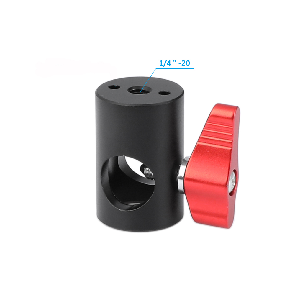 CAMVATE (Upgraded) Light Stand Head Adapter With 1/4" Female Thread ...