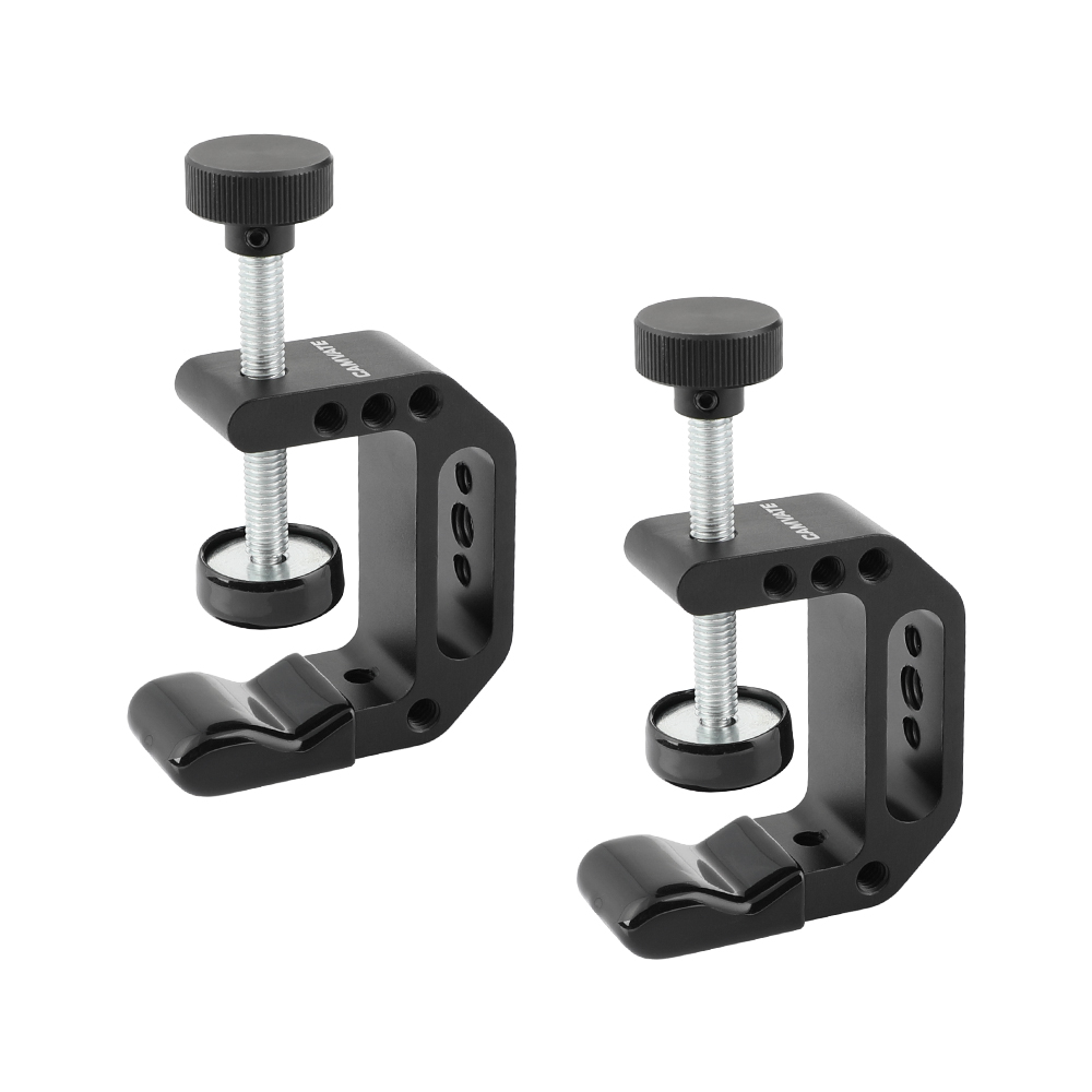 CAMVATE Universal C-Clamp Aluminum Support Clamp Desktop Mount Holder ...