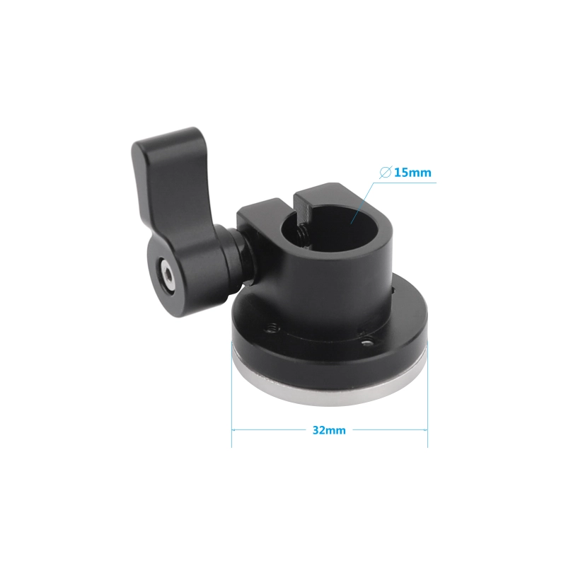 CAMVATE Standard ARRI Rosette M6 Thread Mount With 15mm Single Rod Holder