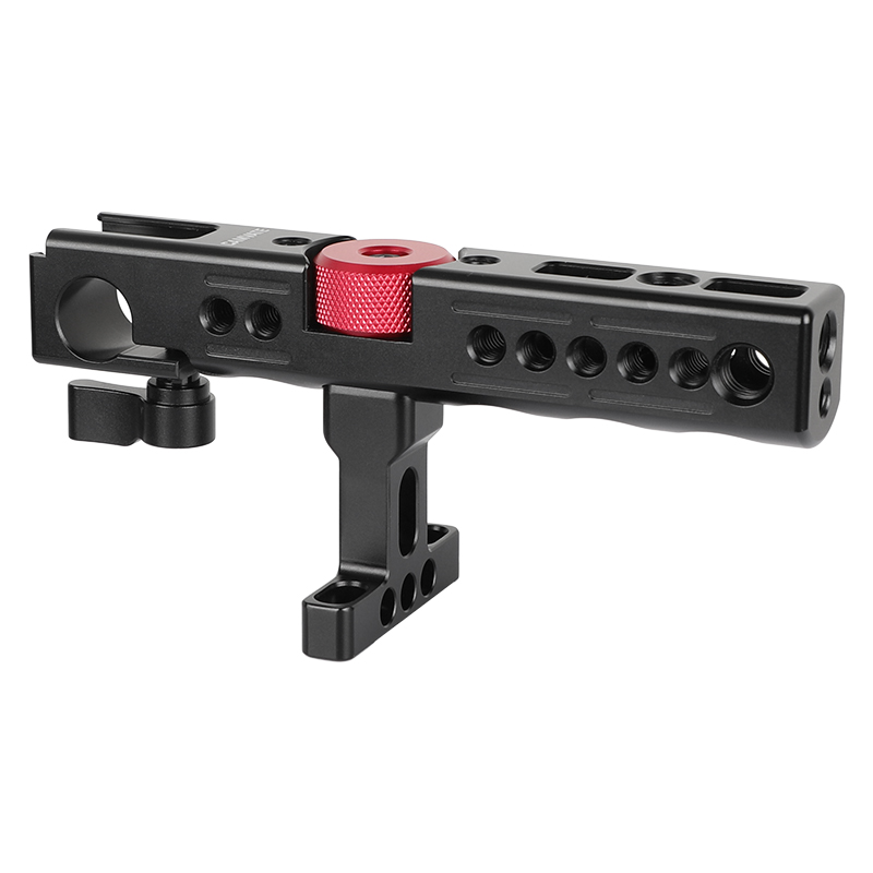 CAMVATE Top Handle Cheese Handle with 15mm Rod Clamp & Shoe Mount for ...