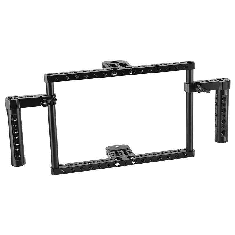 CAMVATE Simple Monitor Cage Kit 172mm In Height For 7"- 10" On-camera ...