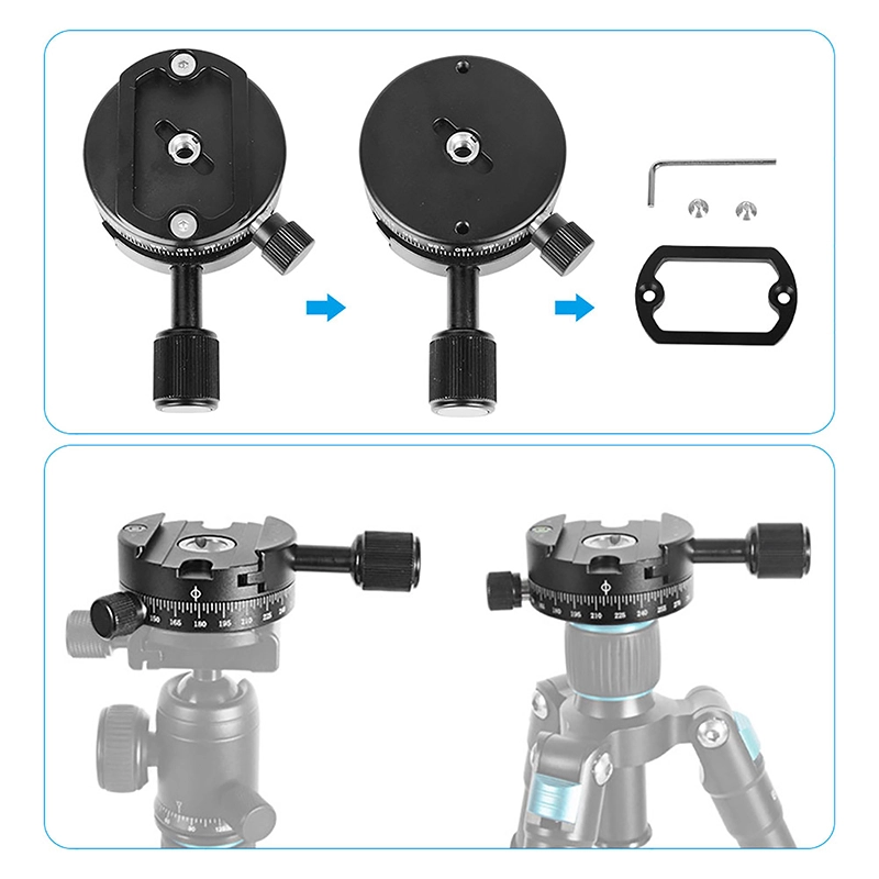 panoramic tripod head