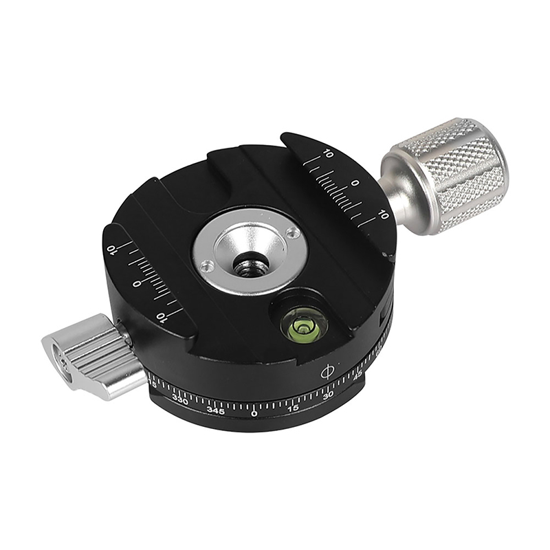 CAMVATE 360 Degree Panoramic Tripod Head Clamp Quick Release Clamp Acra ...